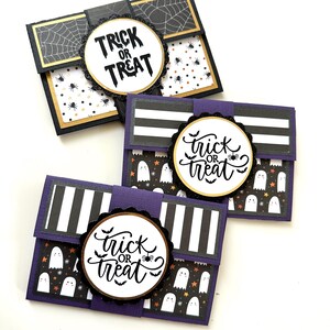 Halloween Gift Card Holder, Pop up Gift Card Holder, Spooky Treat, Boo ...