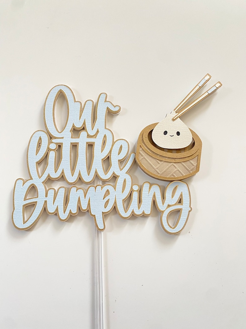 Dumpling Cake Topperbaby Dumpling Dumpling Baby Shower - Etsy