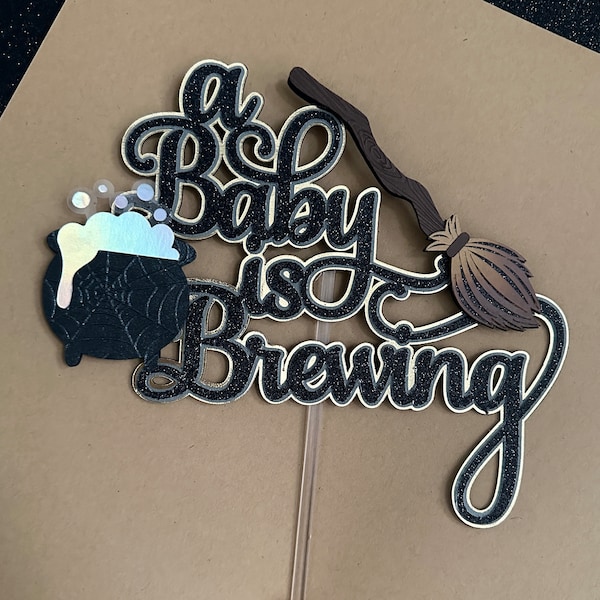 Baby Brewing Cake Toppers - Etsy