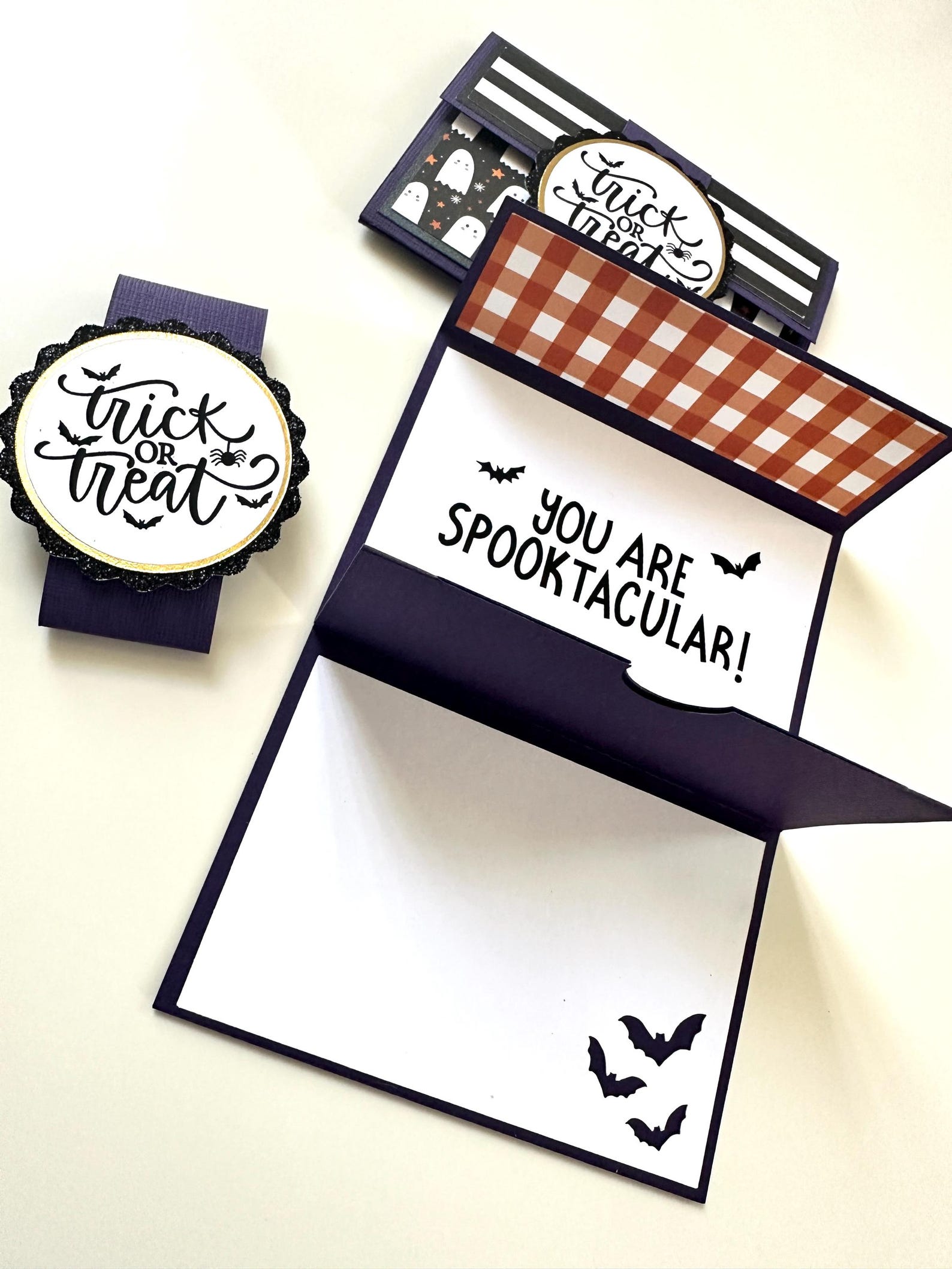 Halloween Gift Card Holder, Pop up Gift Card Holder, Spooky Treat, Boo ...