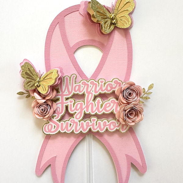 Breast Cancer Cake - Etsy