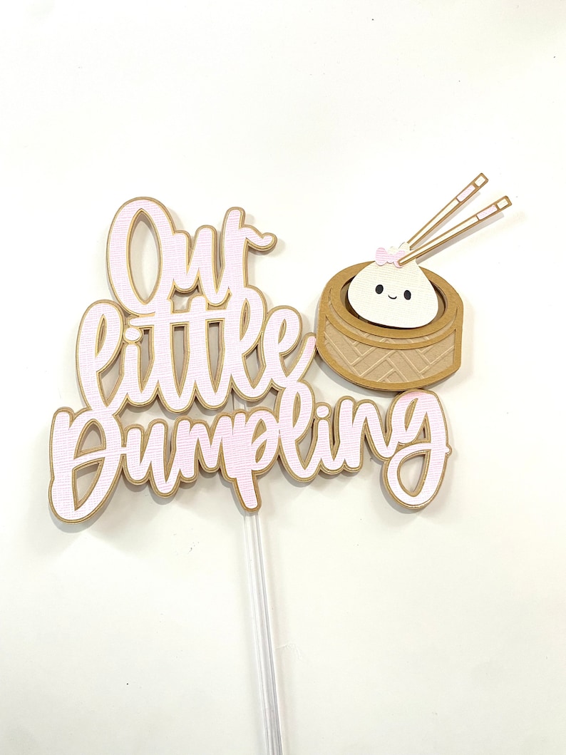 Dumpling Cake Topperbaby Dumpling Dumpling Baby Shower - Etsy