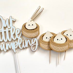 Dumpling Cake Topper,baby Dumpling, Dumpling Baby Shower - Etsy