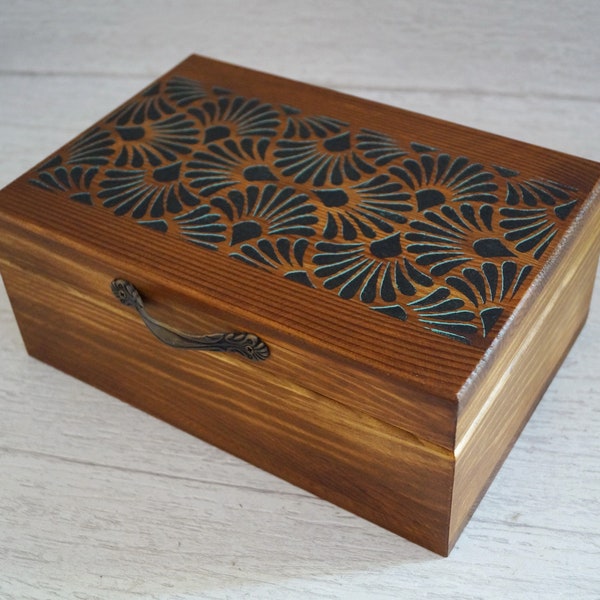 Wooden Tea Box - Etsy