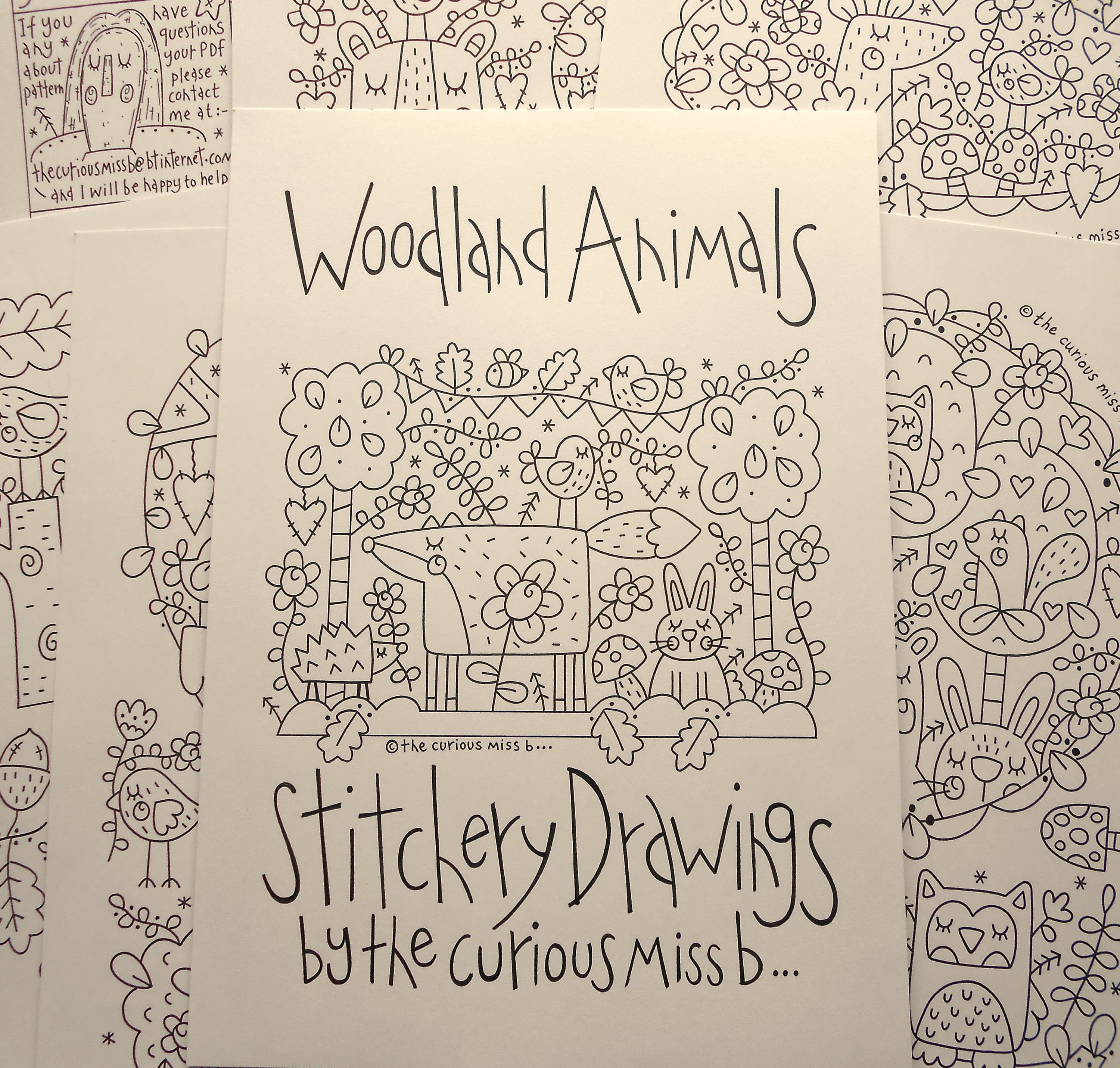 NEW 2024 - WOODLAND ANIMALS Pdf Pattern - Over 20 Woodland Animal ...