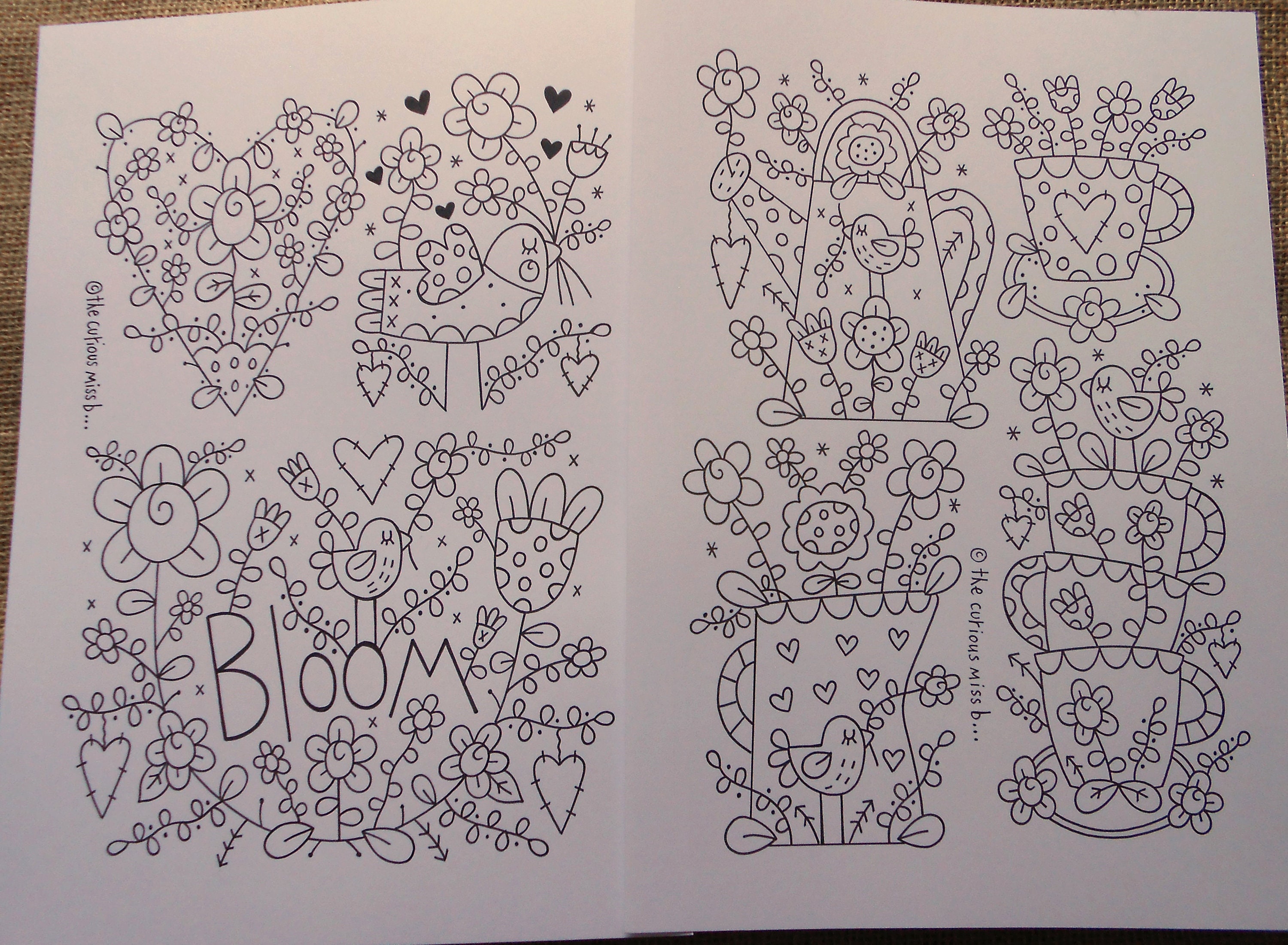 NEW 2024 BLOOMING FLOWERS Pdf Pattern Approx. 70 Flower Themed ...