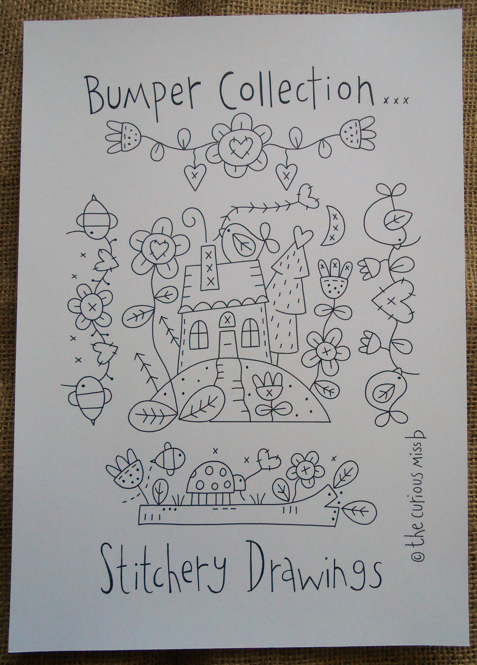 PDF PATTERN - Bumper Collection of Stitcheries - Over 30 Mixed ...