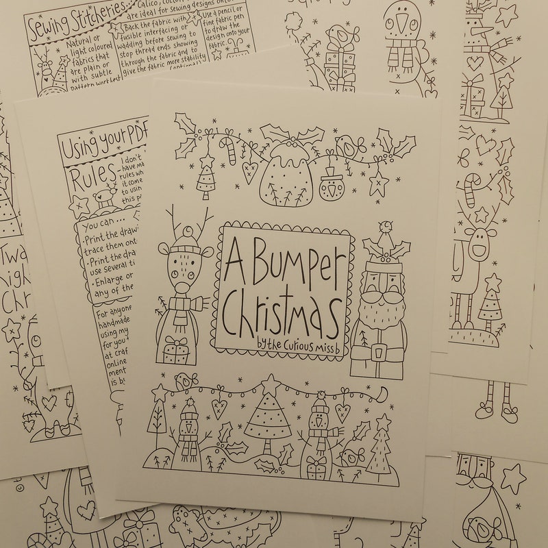 Christmas Stitchery - Etsy