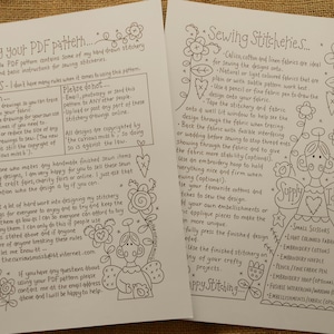 PDF Pattern - TINY STITCHERIES - A Bumper Pattern With Over 120 Mixed ...