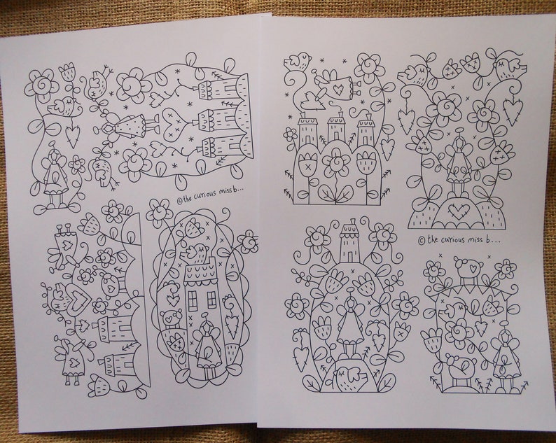 PDF Pattern #11 - TINY ANGELS Stitcheries - 20 Tiny Angel Themed ...