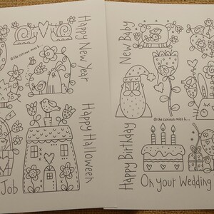 PDF Pattern - TINY STITCHERIES - A Bumper Pattern With Over 120 Mixed ...