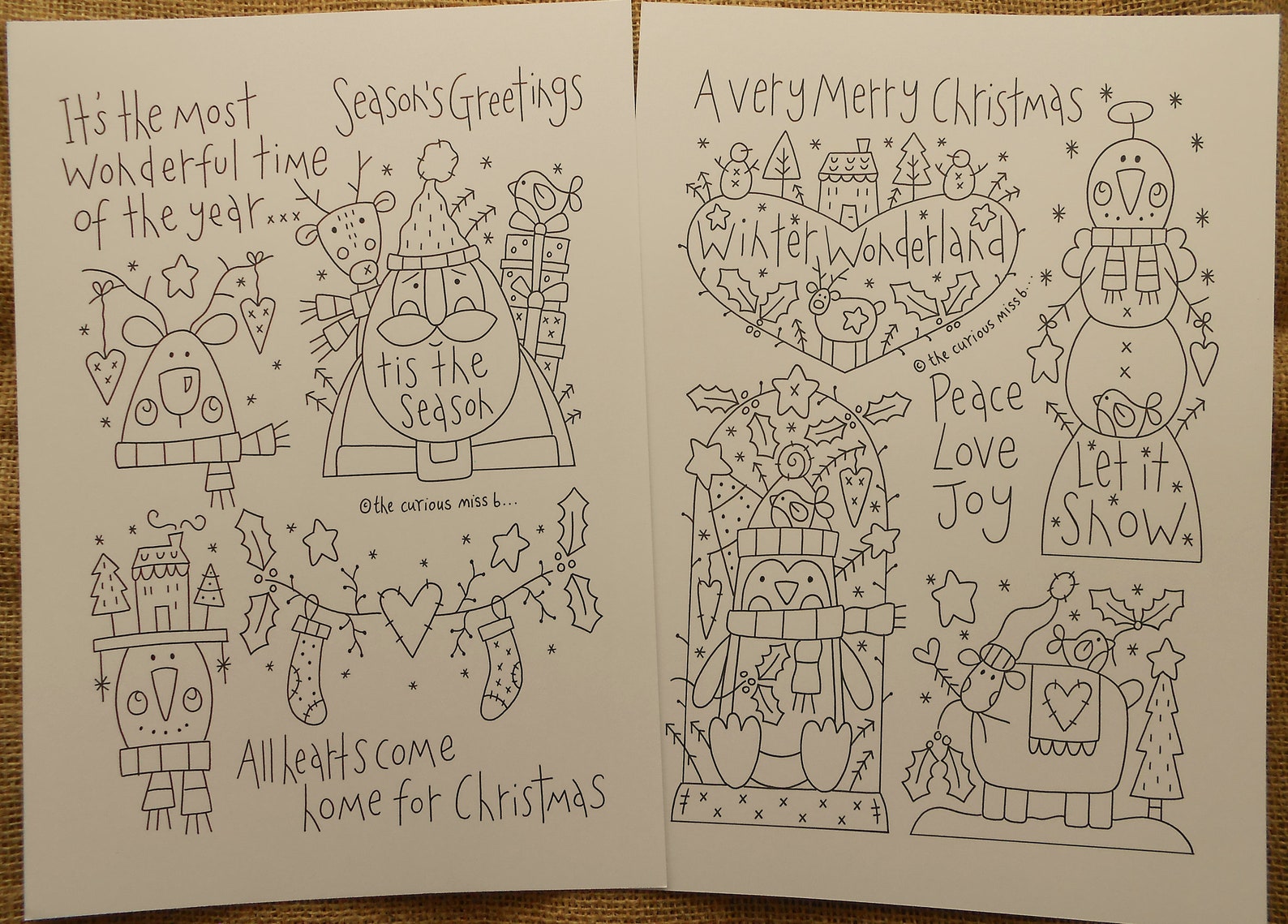 PDF PATTERN A BUMPER Christmas Stitcheries Over 80 - Etsy