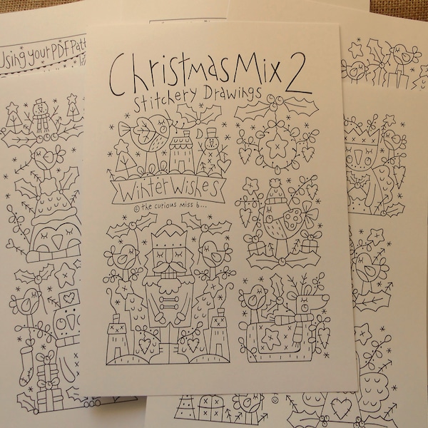 Christmas Stitchery - Etsy