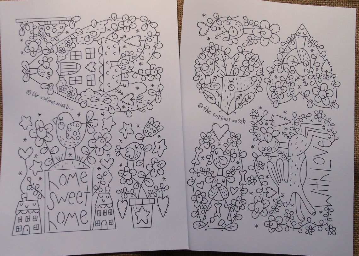 NEW 2024 - BUMPER COLLECTION 3 Pdf Pattern of Stitchery Drawings - Over ...