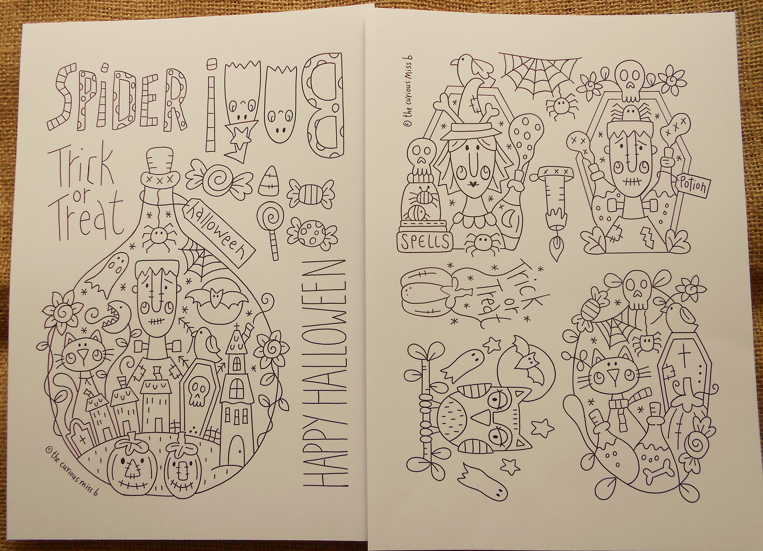 PDF PATTERN - Haunted Halloween Stitcheries - 20+ Halloween Themed ...