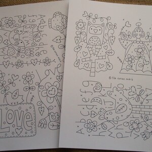 PDF PATTERN - Bumper Collection of Stitcheries - Over 30 Mixed ...