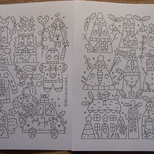 Christmas DOODLES PDF Pattern - A Bumper Set of Over 160 Tiny Christmas ...