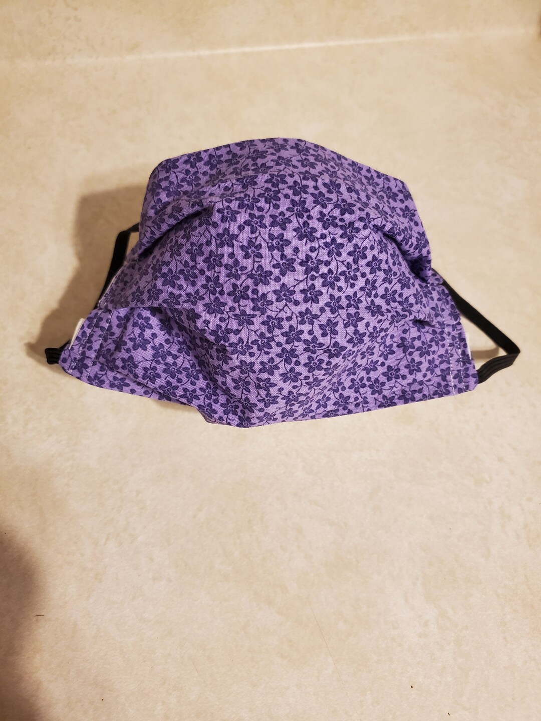 Reuseable Face Mask, Pretty Face Mask, Washable Face Mask Purple Tiny ...