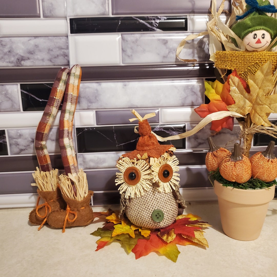 MINI Scarecrow Legs Set, Scarecrow Legs Wreath Attachments, Gnome ...