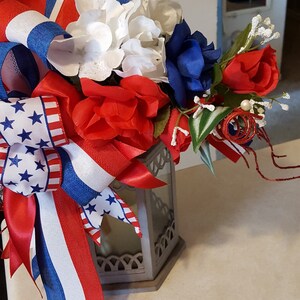 Lantern Swag Centerpiece, Lantern Bows - Etsy