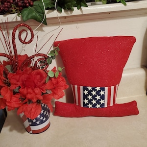 Uncle Sam Inspired Hat and Legs Wreath Attachments, Patriotic Legs and ...