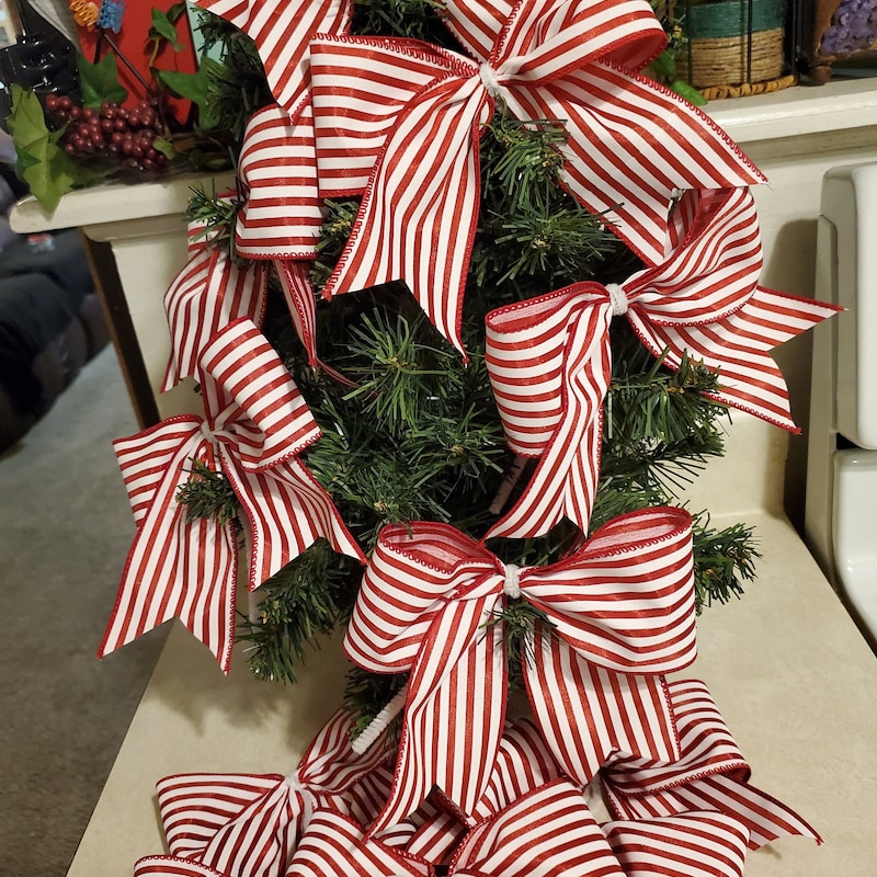 Christmas Tree Bows - Etsy