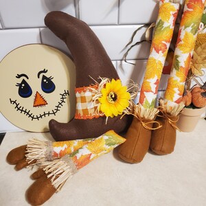 Handmade Scarecrow Arms and Legs Set: Fall Wreath Attachment - Etsy