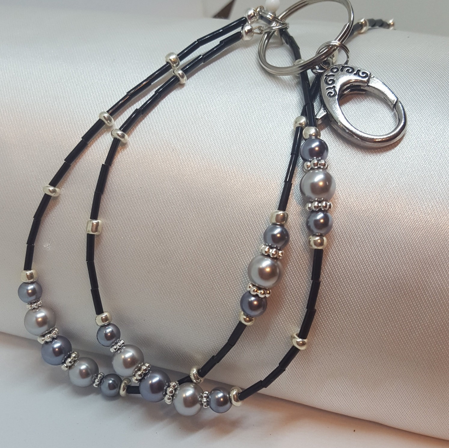 ID Badge lanyard Womans' Lanyard Name tag Lanyard | Etsy