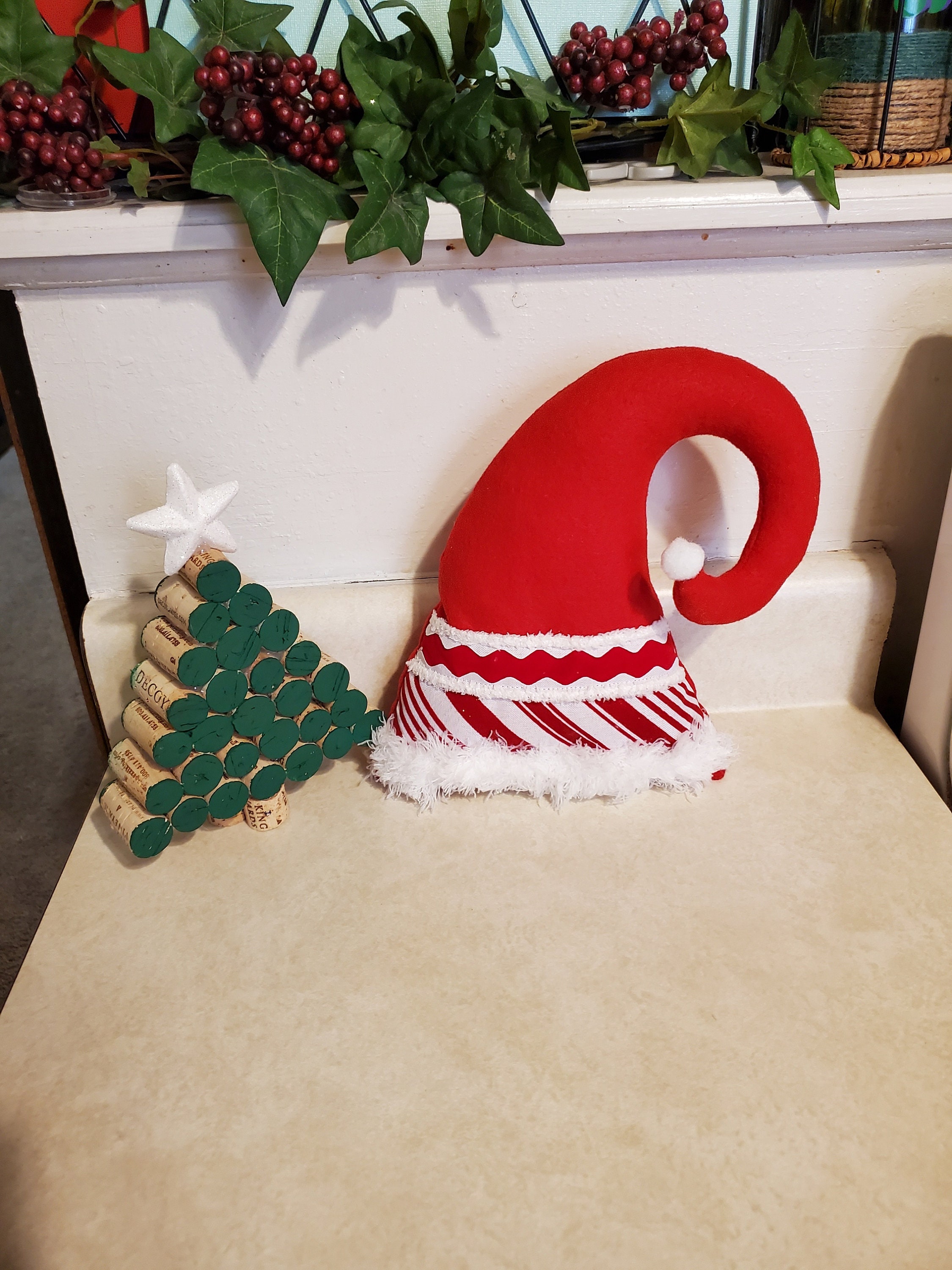 Elf Hat and Legs Wreath Attachments - Etsy