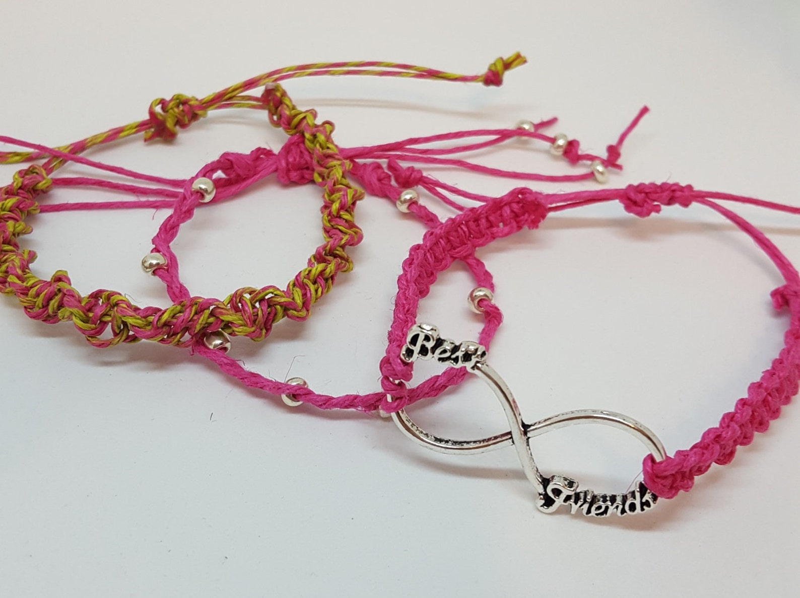 Macrame Friendship Bracelets Adjustable Bracelets | Etsy