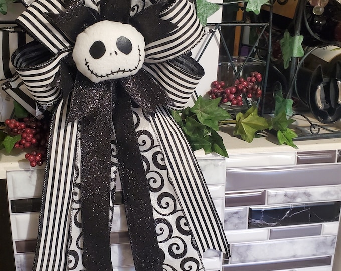 Nightmare Before Christmas Tree Topper, Jack Skellington Tree Topper ...
