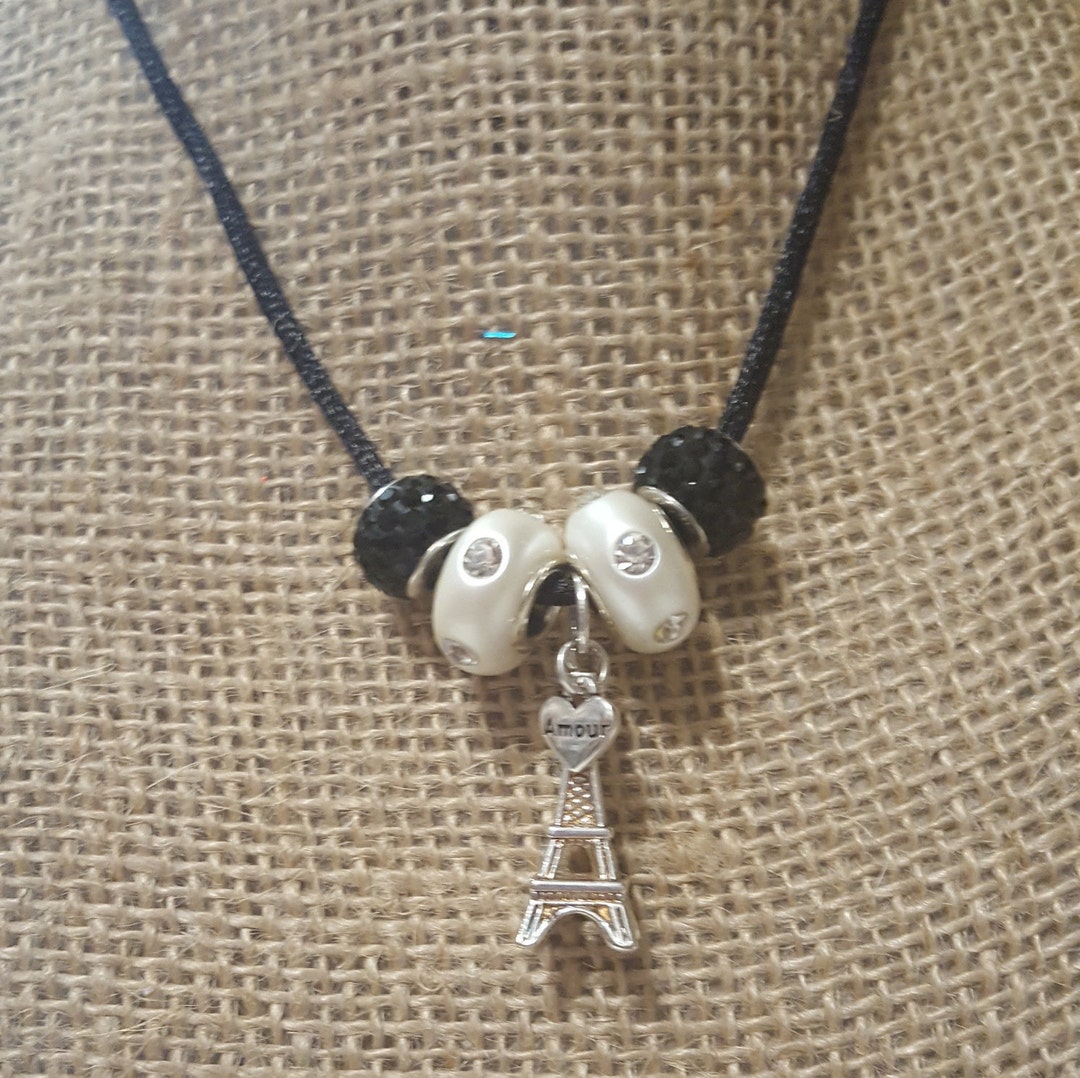 Paris Charm Necklace - Etsy