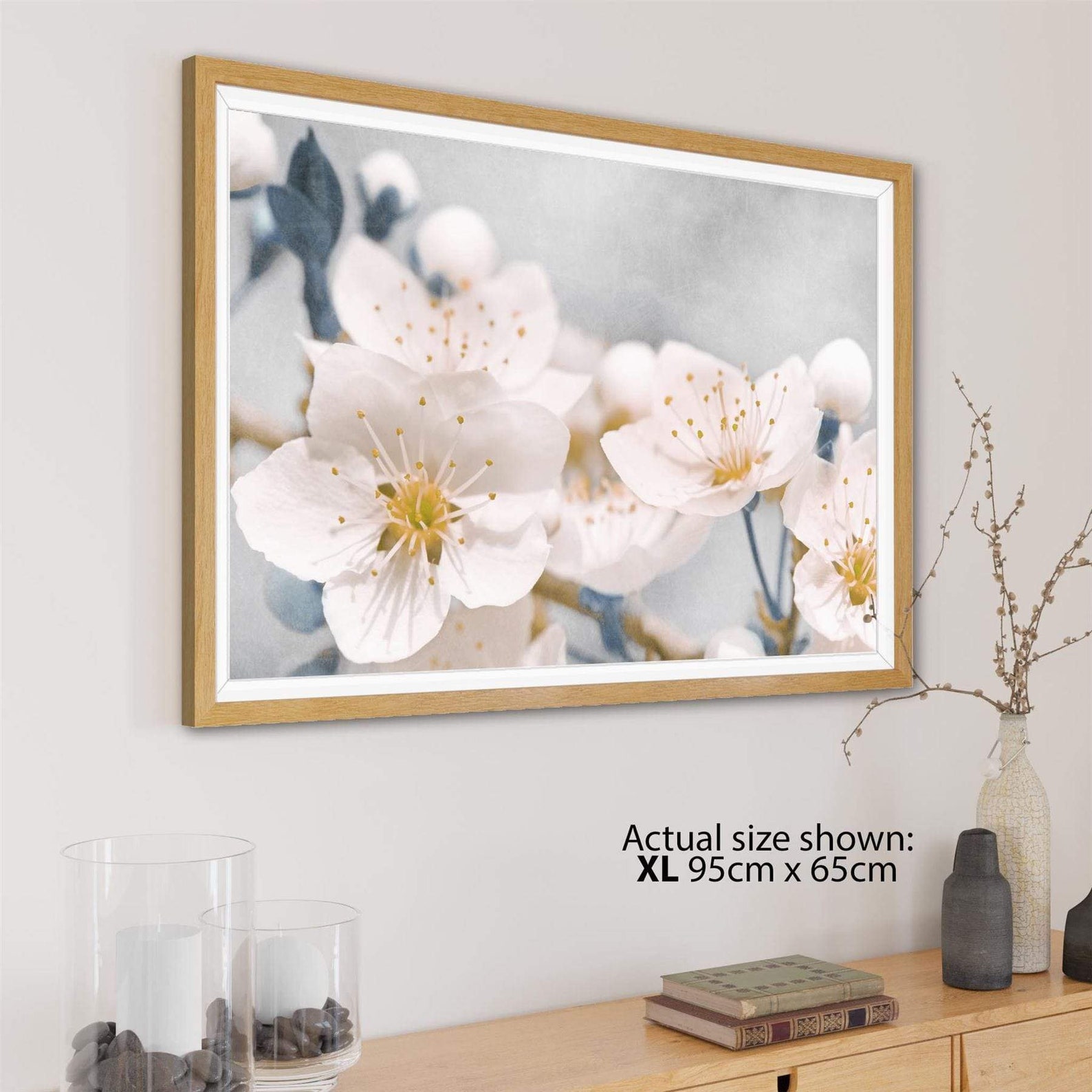 Yellow Blue Flowers Floral Framed Art Pictures - Etsy Yellow Blue Flowers Floral Framed Art Pictures - Etsy