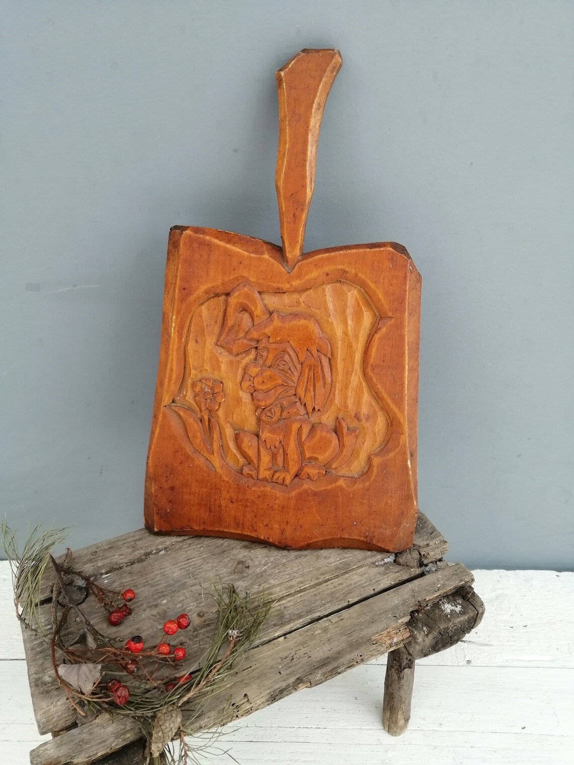 Wooden Chopping Board Rustic Kitchen Decor Rustic Decor - Etsy