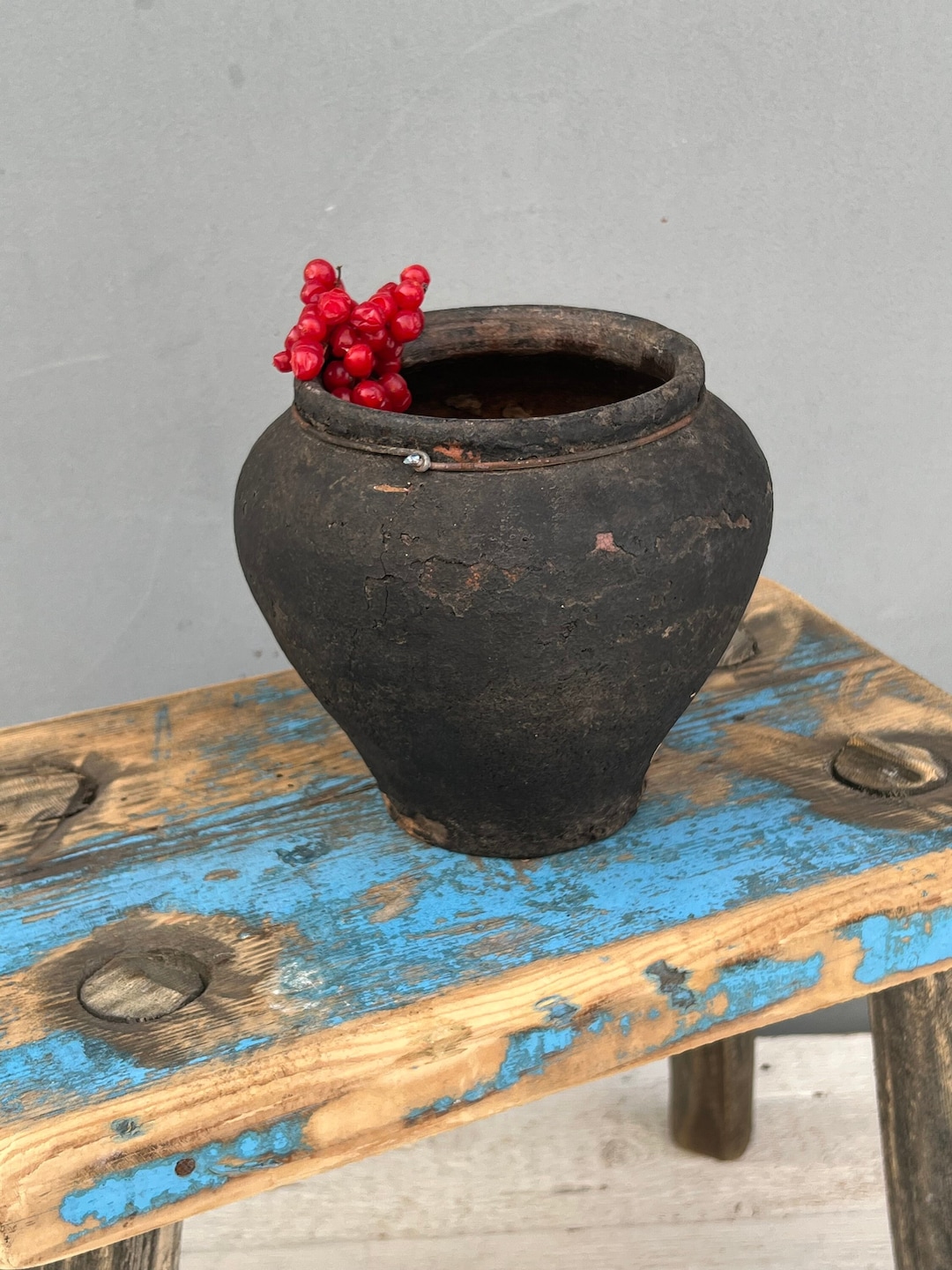 Very Old Clay Vessel, Clay Pots, Ceramic Vase, Clay Pot, Ceramic Pot ...