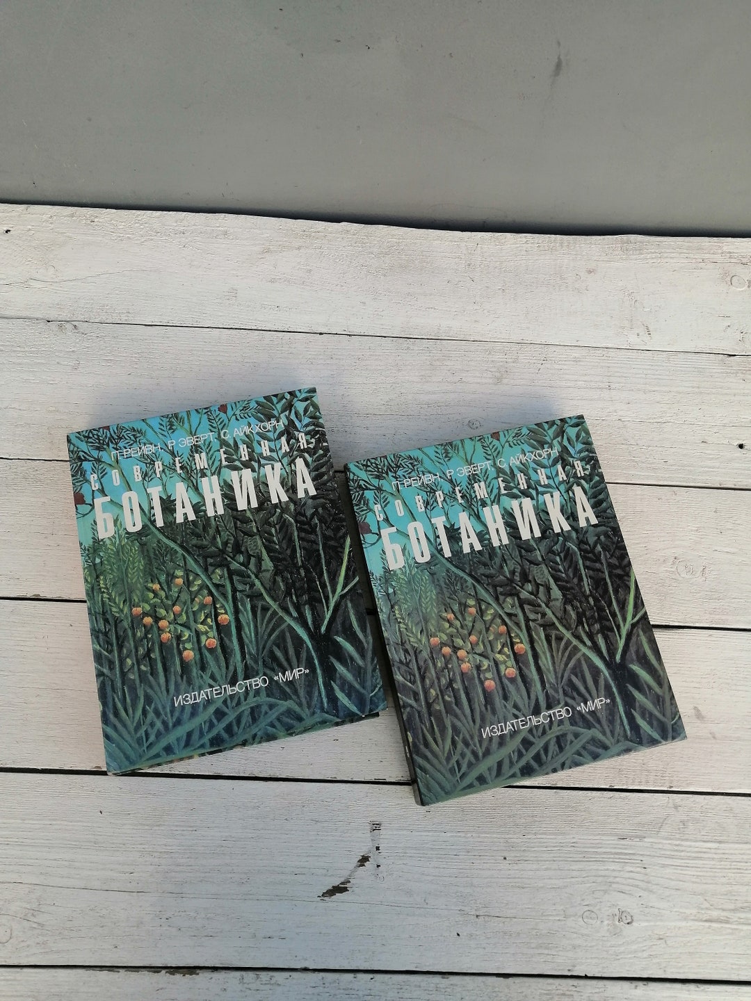 Vintage Book, Modern Botany, Two Textbooks, Soviet Book, Study Guide ...