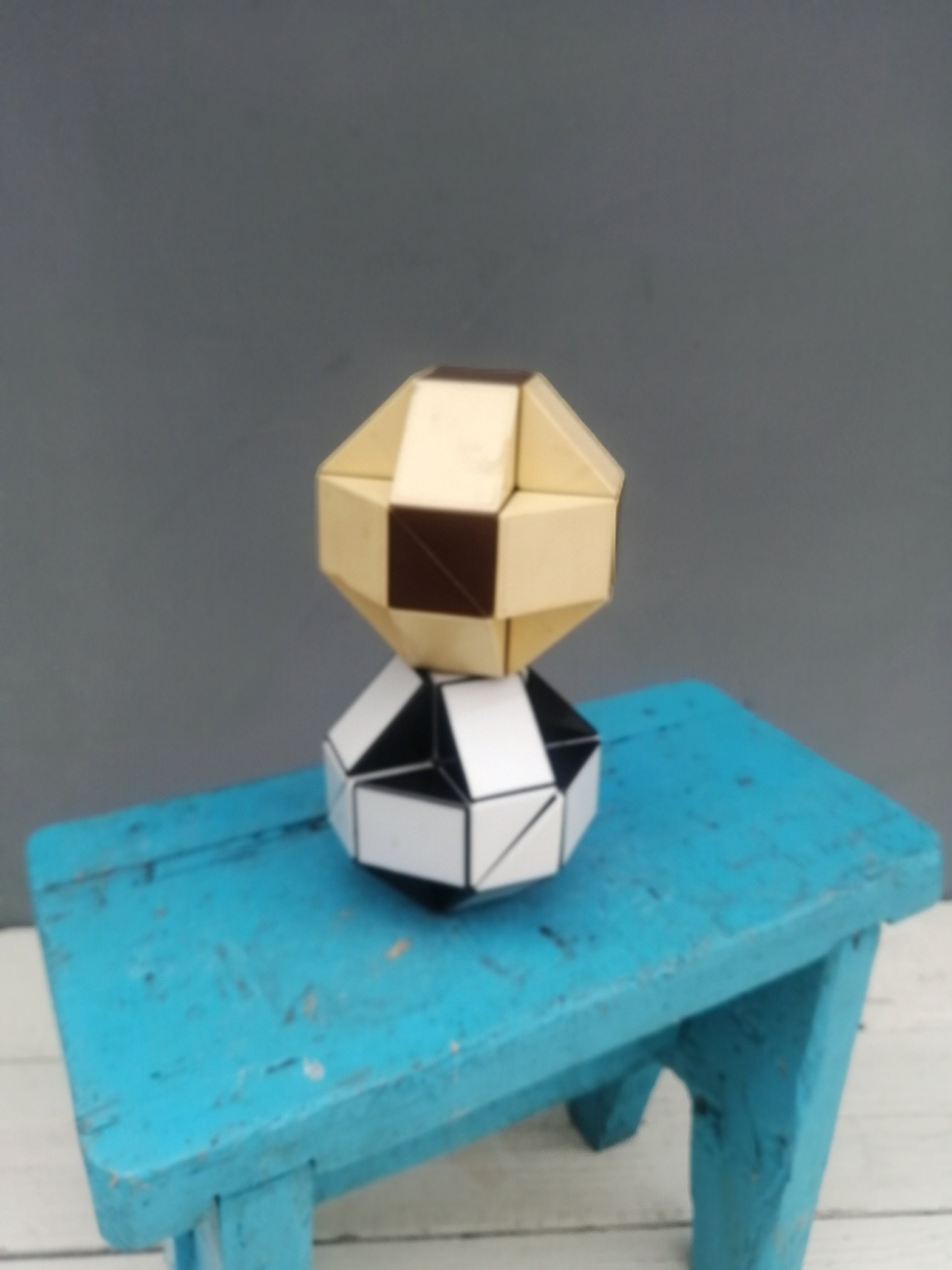 Kids Plastic Snake Toy Vintage Snake Puzzle Rubik's - Etsy