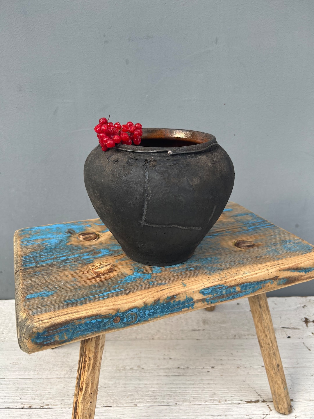 Very Old Clay Vessel, Clay Pots, Ceramic Vase, Clay Pot, Ceramic Pot ...