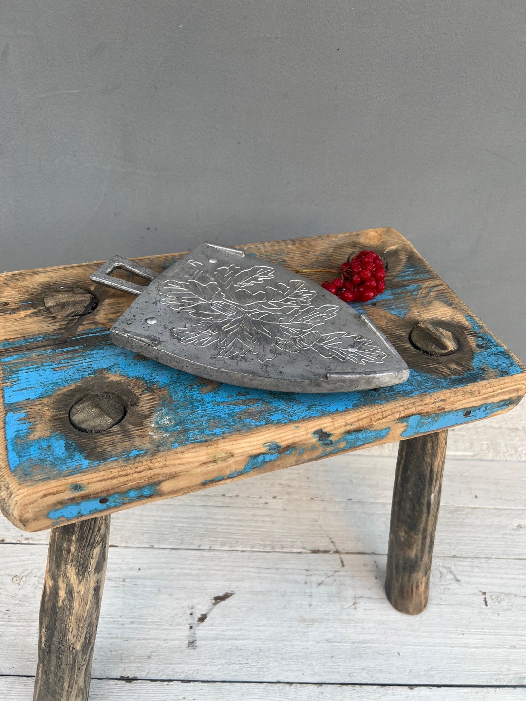 Vintage Metal Iron Stand, Aluminum Iron Stand, Made in USSR, Sewing ...