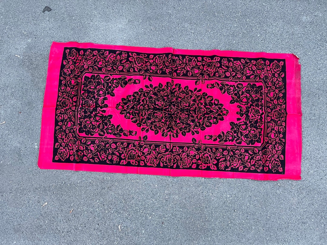 Antique Carpet From Ukraine, Wall Decor, Ukrainian Carpet, Vintage ...