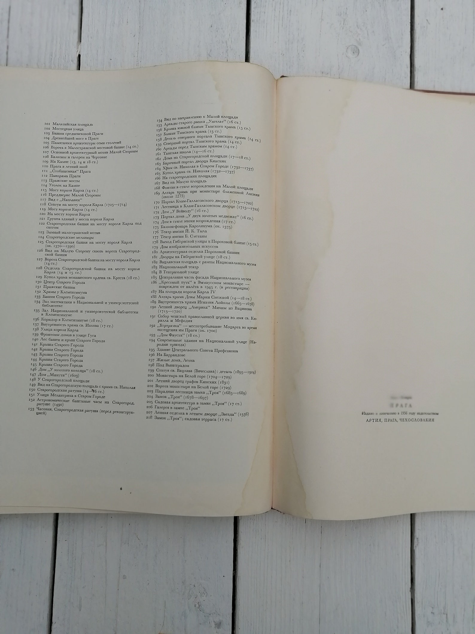 Old Book About Prague Czechoslovak Book Made in - Etsy