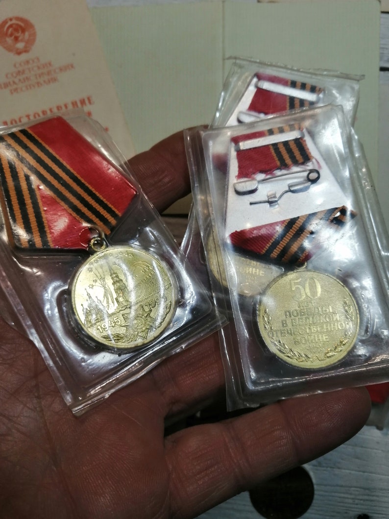 Signs of the Soviet Era With Diplomas Soviet Award Medals - Etsy