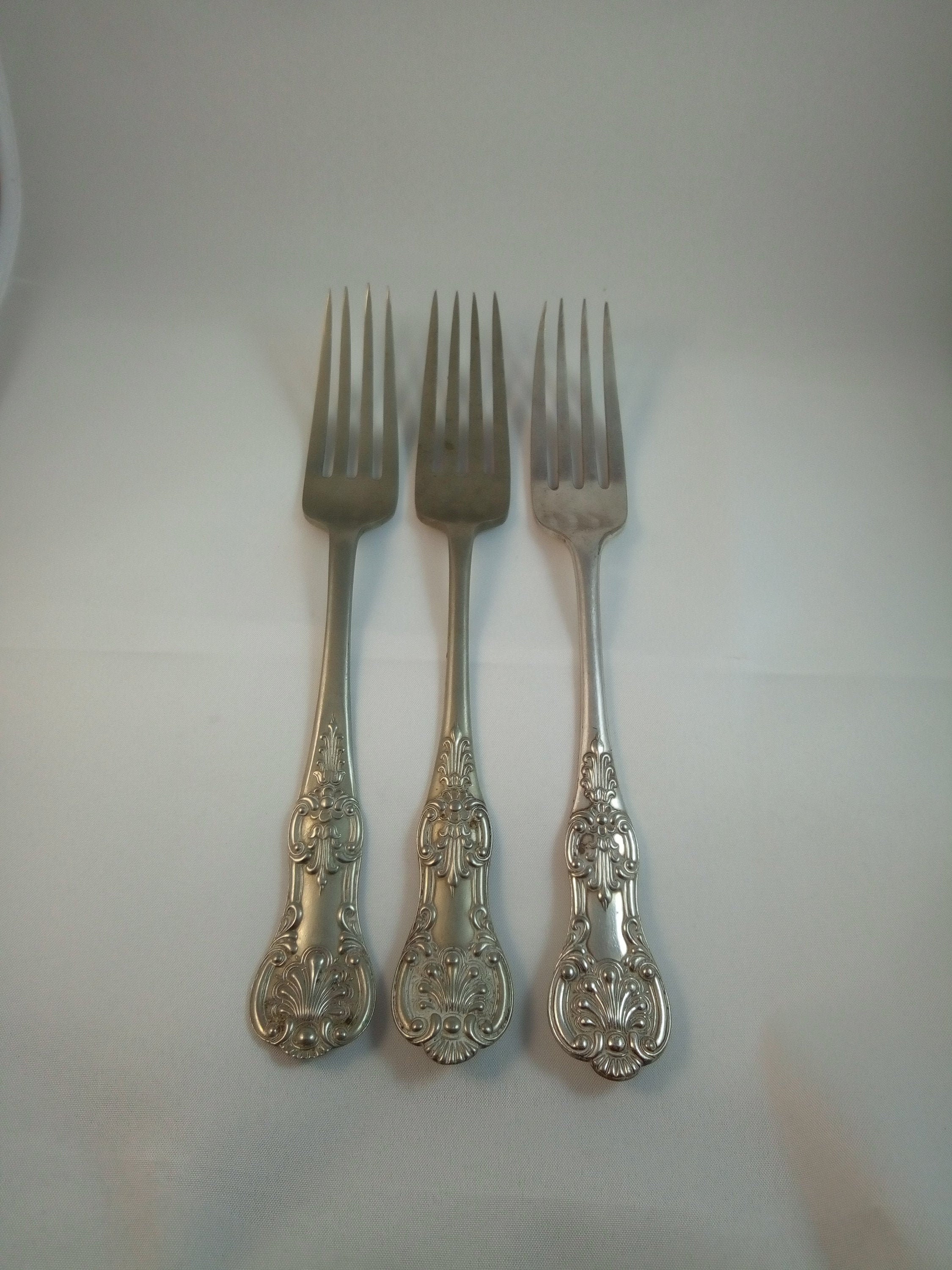 Unique Vintage Forks, Unique Patterned Forks, Collectible Gift, Vintage ...