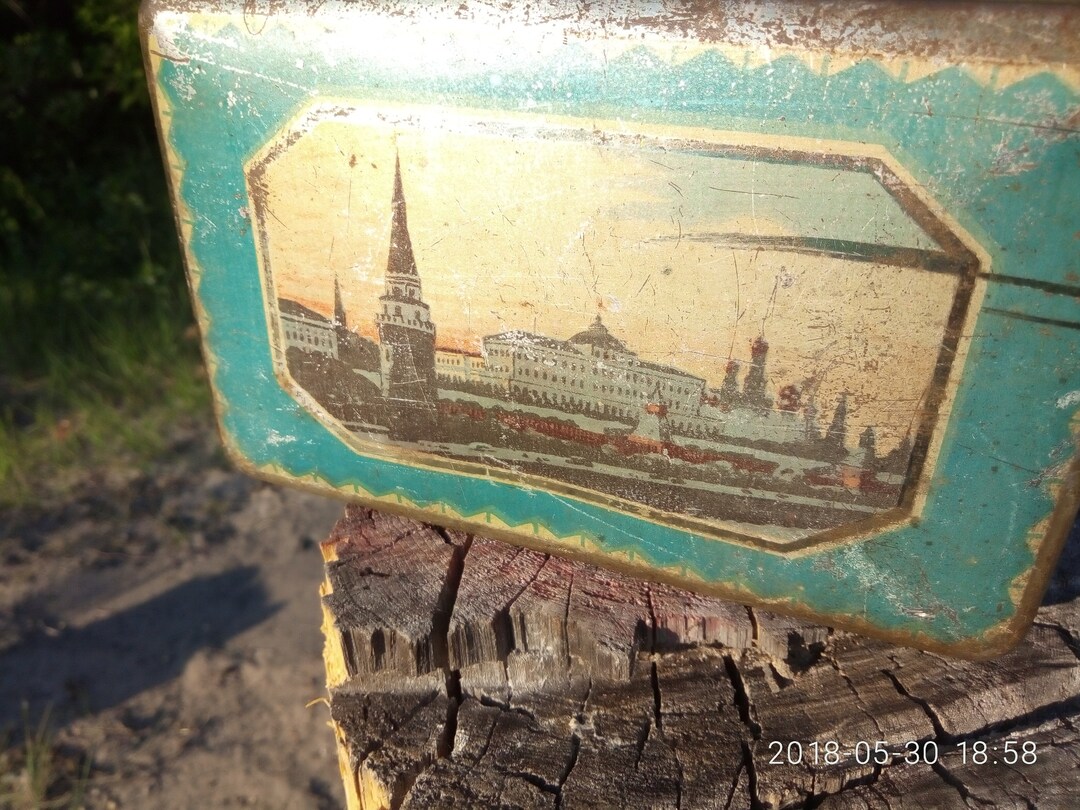 Soviet Metal Jewelry Box. Vintage Jewelry Box. Jewelry Box.vintage ...