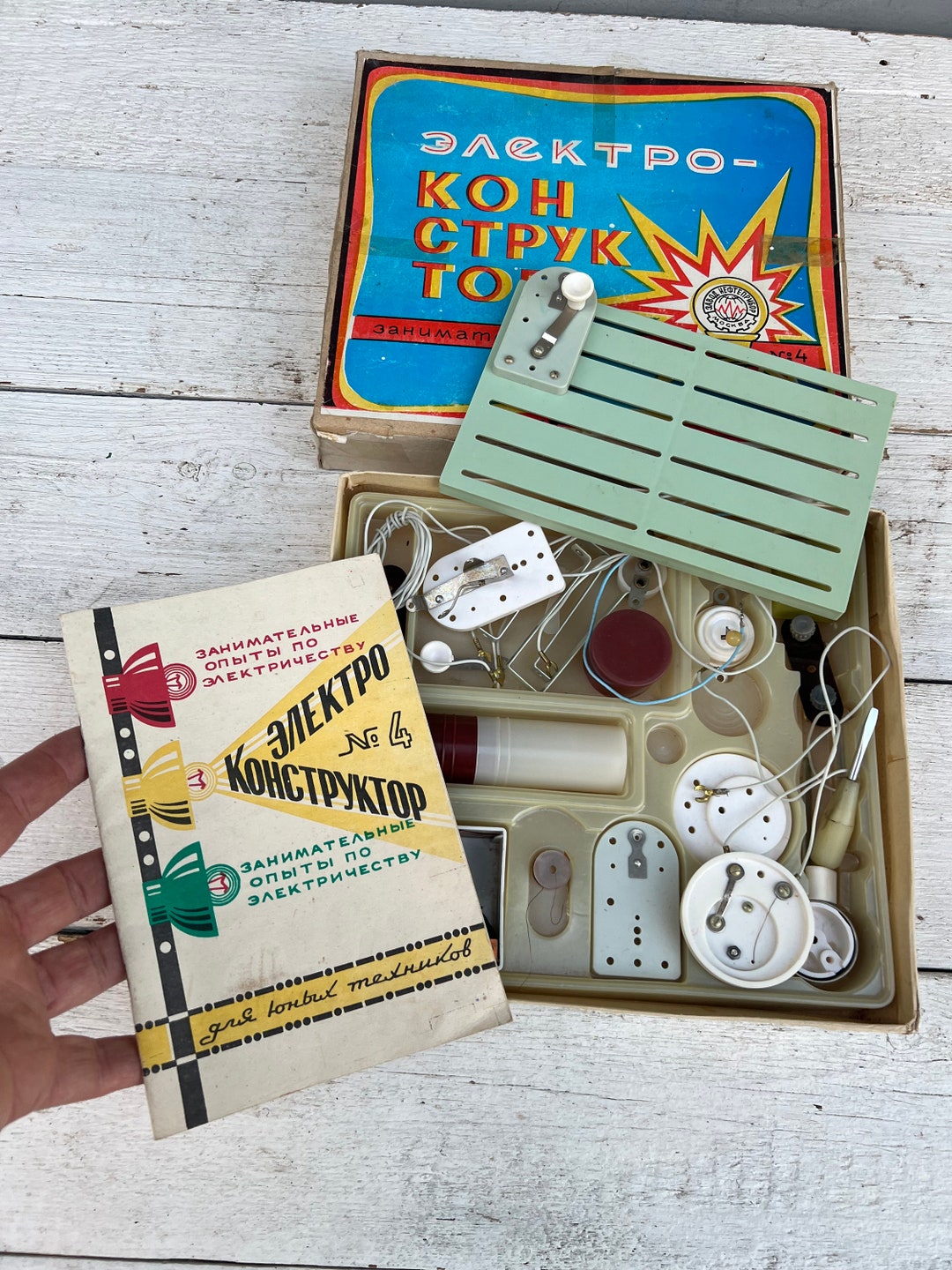 Electro Constructor, Electro Constructor USSR, Original Game Set,soviet ...