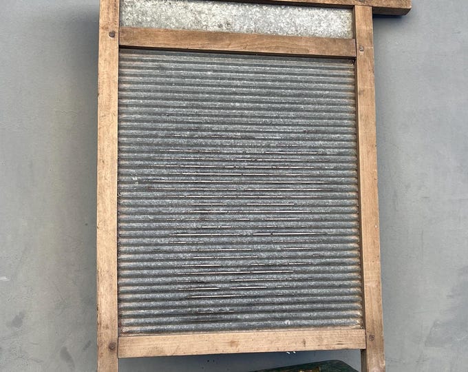 Washing Board, Vintage Washboard Metal, Old Washboard, Unique Washboard ...