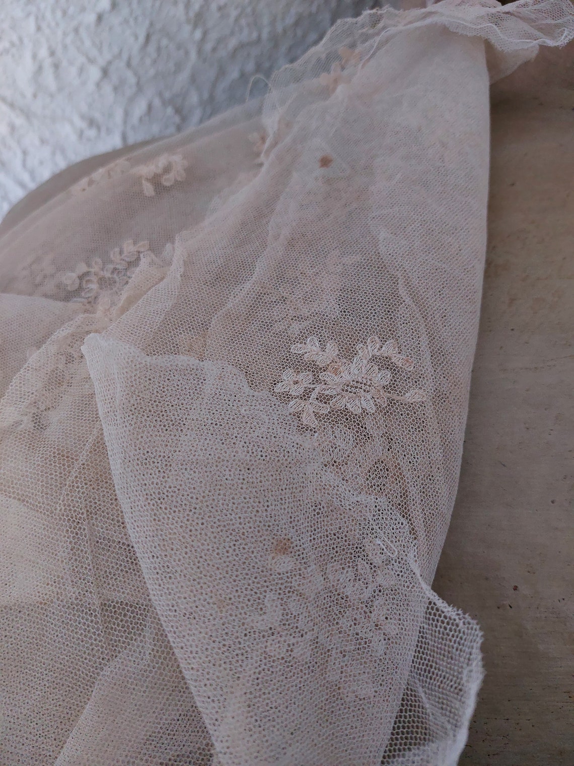 Antique Early Regency Sleeves Cuffs 1800s 1800 1800's 1800s Creame Lace ...
