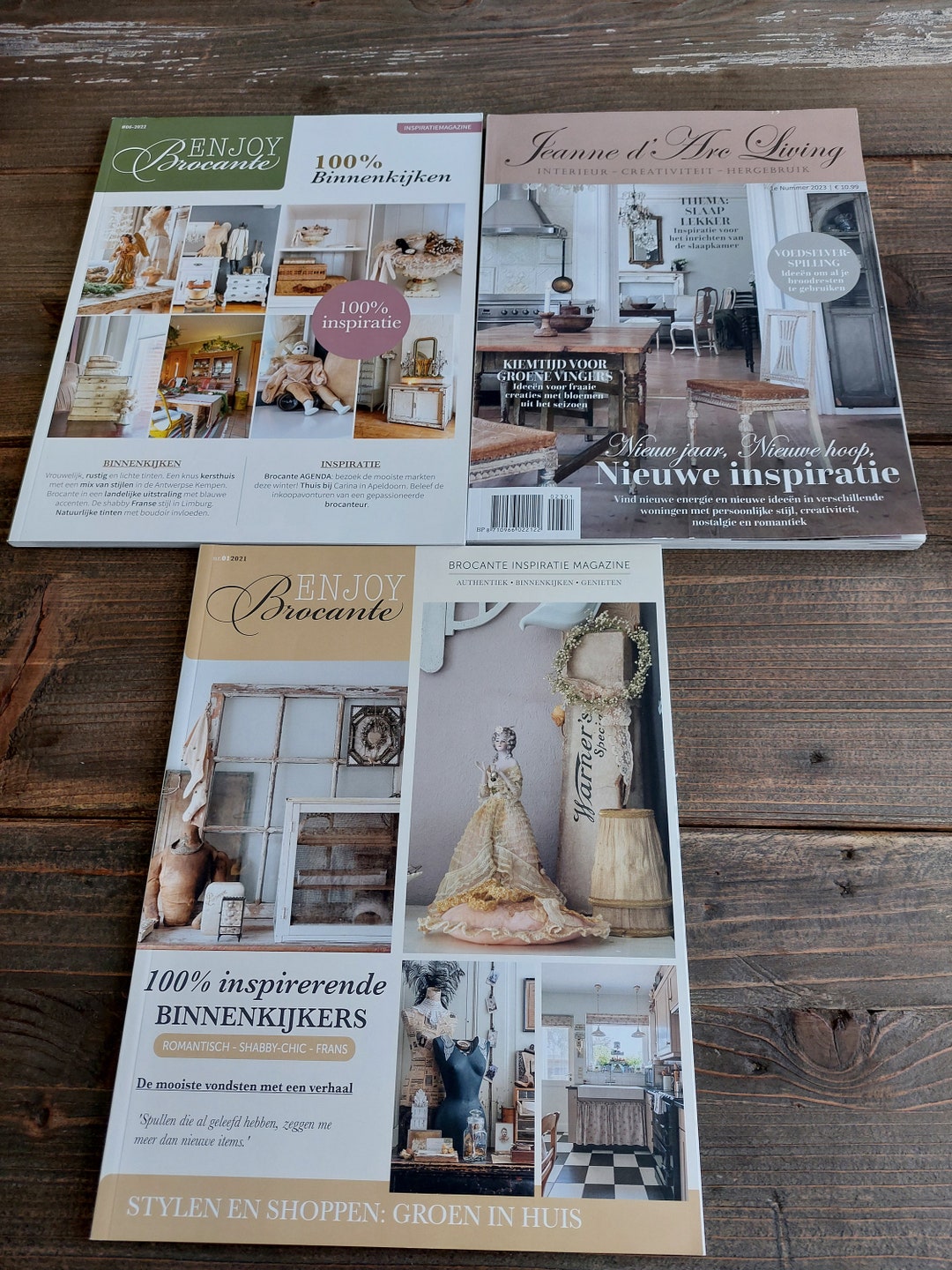 Brocante Magazine Enjoy Brocante 3x Jdl Jeane D Arcdutch - Etsy