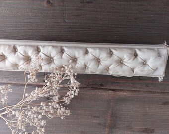 Antique French Victorian Jewelry Box Green Velvet With Tufted Silk ...