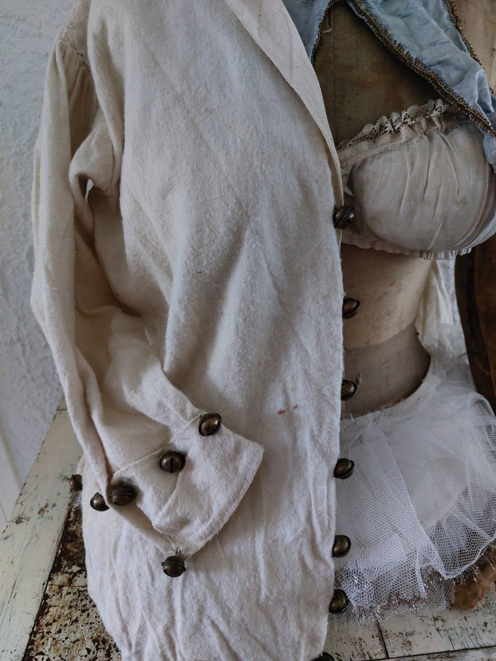 RARE Antique Vintage Early 1900 1900s Silk Pierrot Jester Harlequin ...